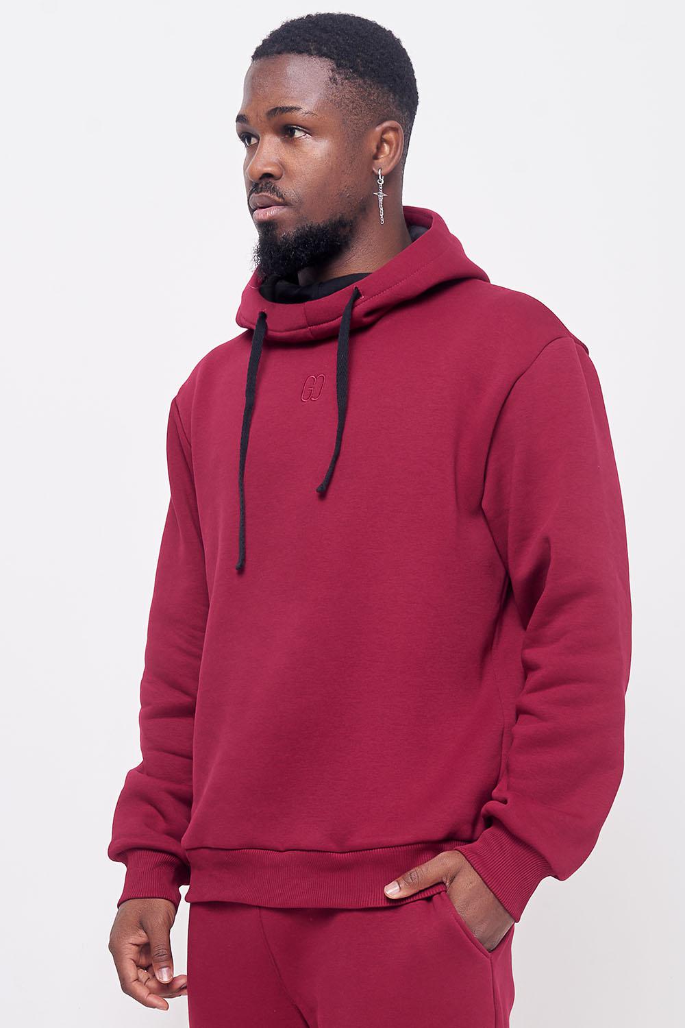 Кофта GO, вишня (модель M4014/12-01 (176-182)) — Белорусский трикотаж в ...