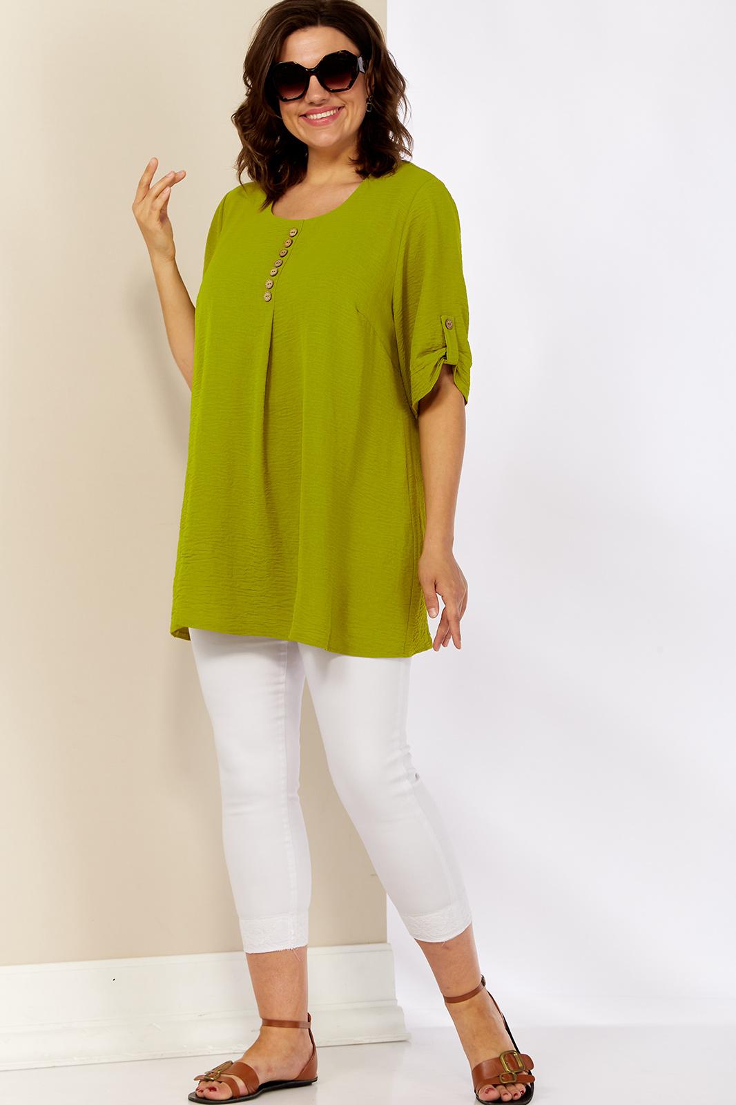 Блузка Shetti, олива (модель 4053) — Белорусский трикотаж в интернет ...